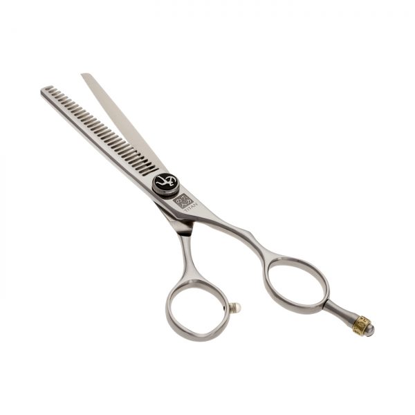 Offset Hair Thinning Scissors - Titan 1918 Professional Hair Scissors