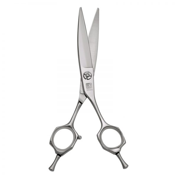 Curved Hair Scissors - Titan 1918 Professional Hair Scissors