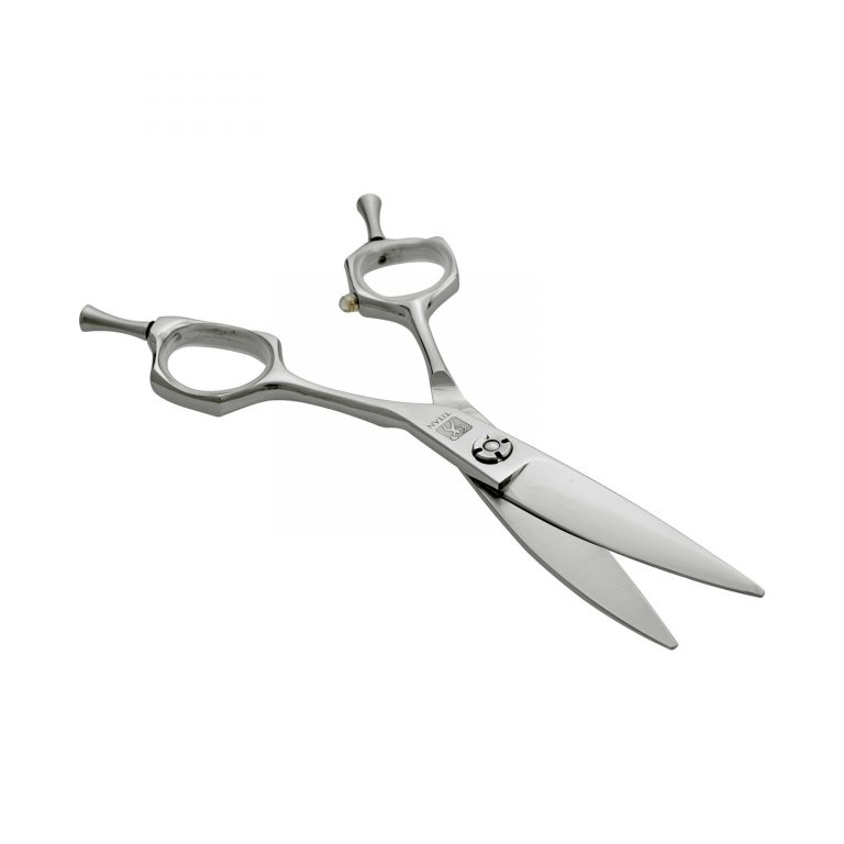 Curved Hair Scissors - Titan 1918 Professional Hair Scissors