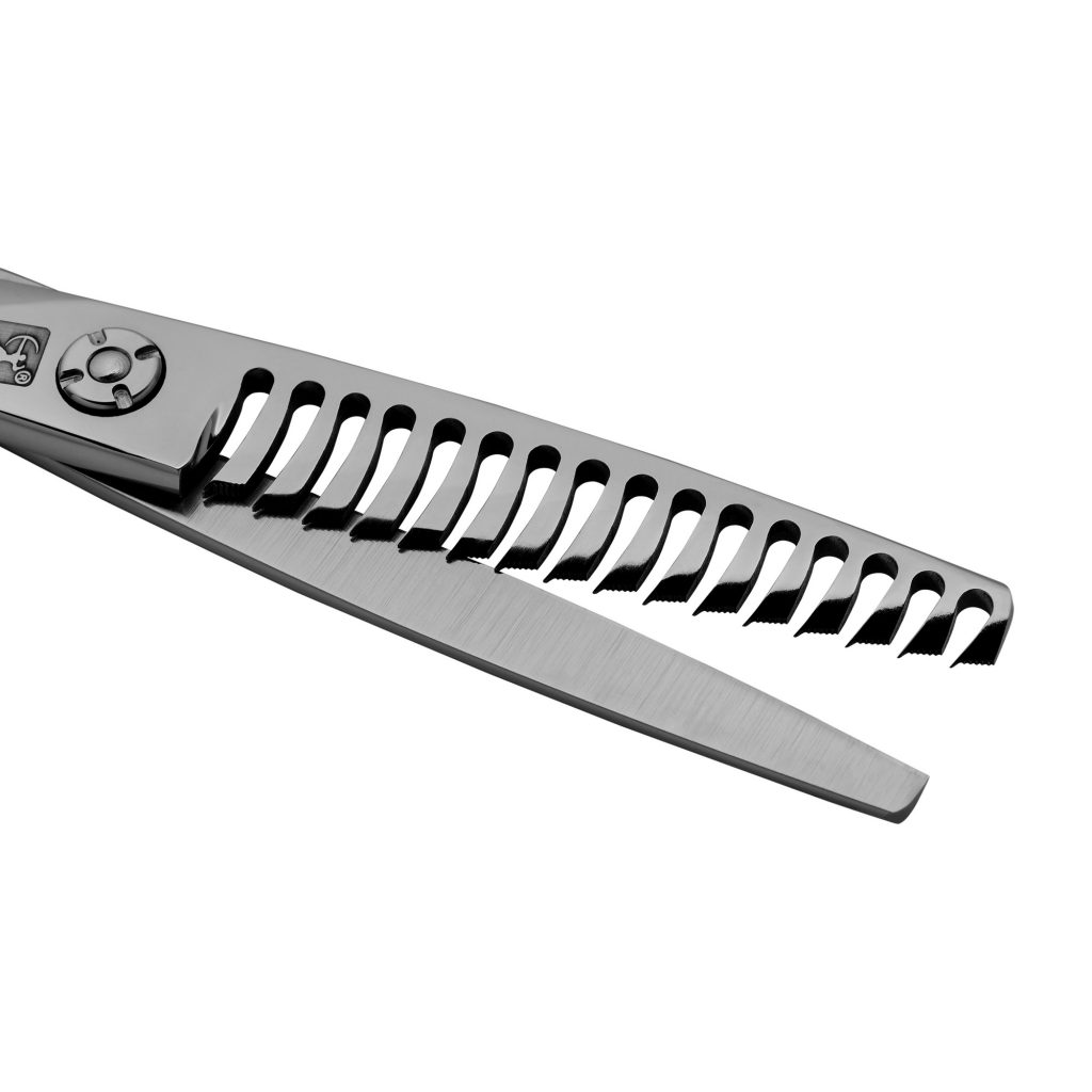 Twin Handle Hair Texturising Scissors - Titan 1918 Professional Hair ...